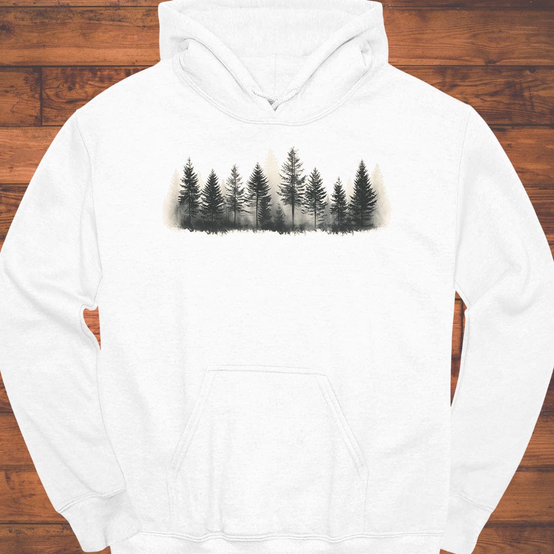 Foggy treeline Hoodie – Life is Best Outside